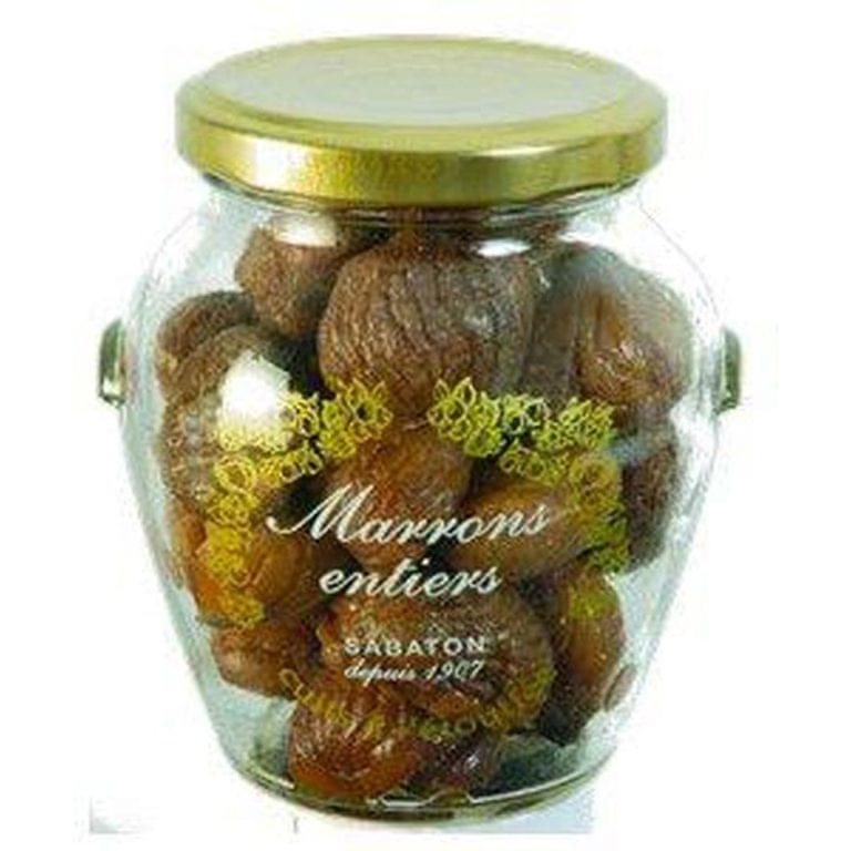 Whole Roasted Chestnuts in Jar Sabaton 180g - The Culinary Club