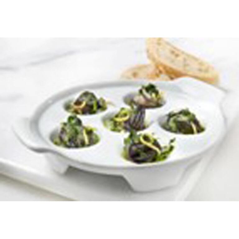 Snail Dish Ceramic Half Dozen - The Culinary Club